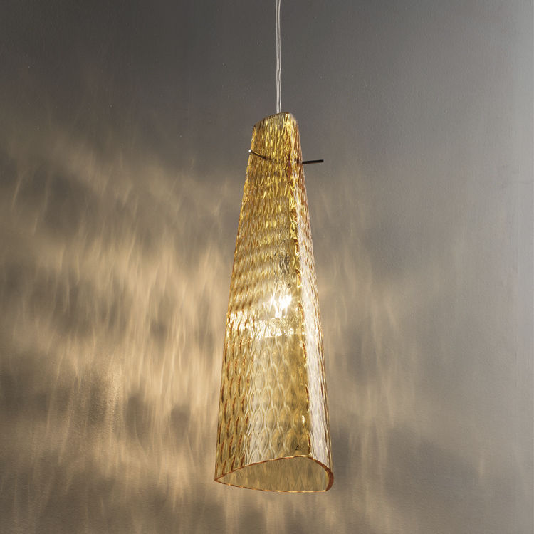 Pendant lamp - SPIN - Siru Lighting - blown glass / contemporary / corded