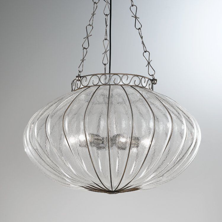 Pendant lamp - HAREM - Siru Lighting - wire / blown glass / traditional