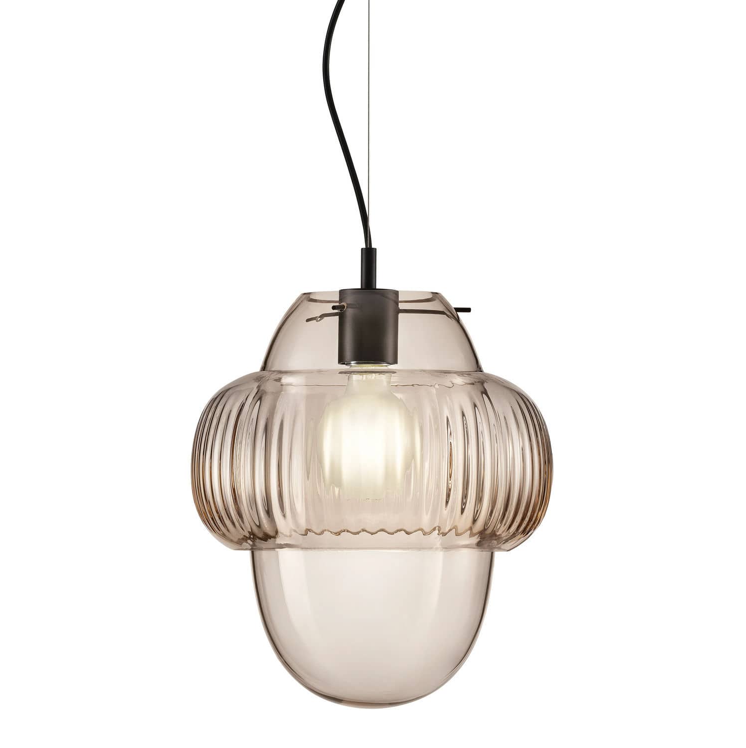 Pendant lamp - OROUND - Siru Lighting - blown glass / contemporary / corded
