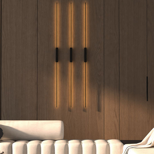 Minimal wall light - JUST - PROLICHT - indoor / cast aluminum / geometric