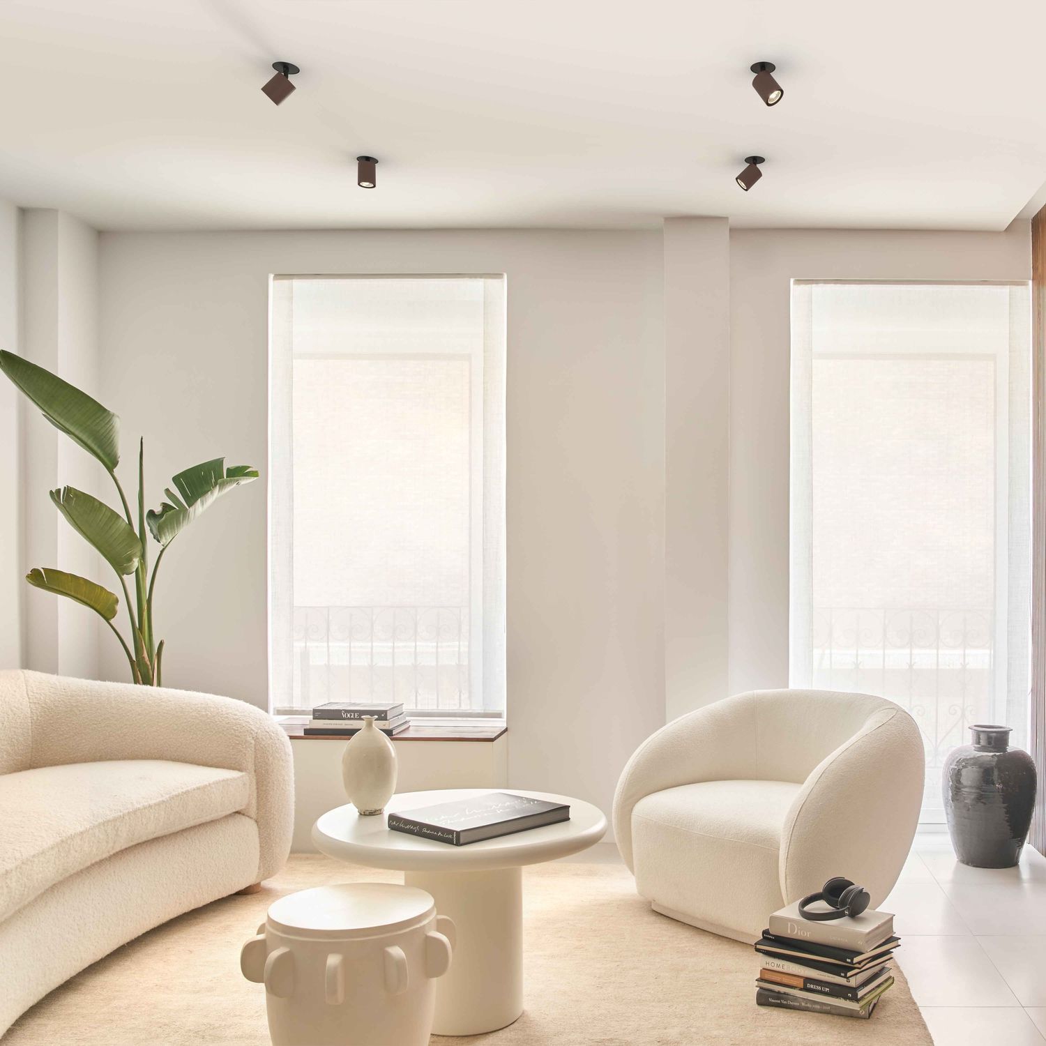 Ceiling spotlight - CENTRIQ IN - PROLICHT - surface-mounted / LED ...