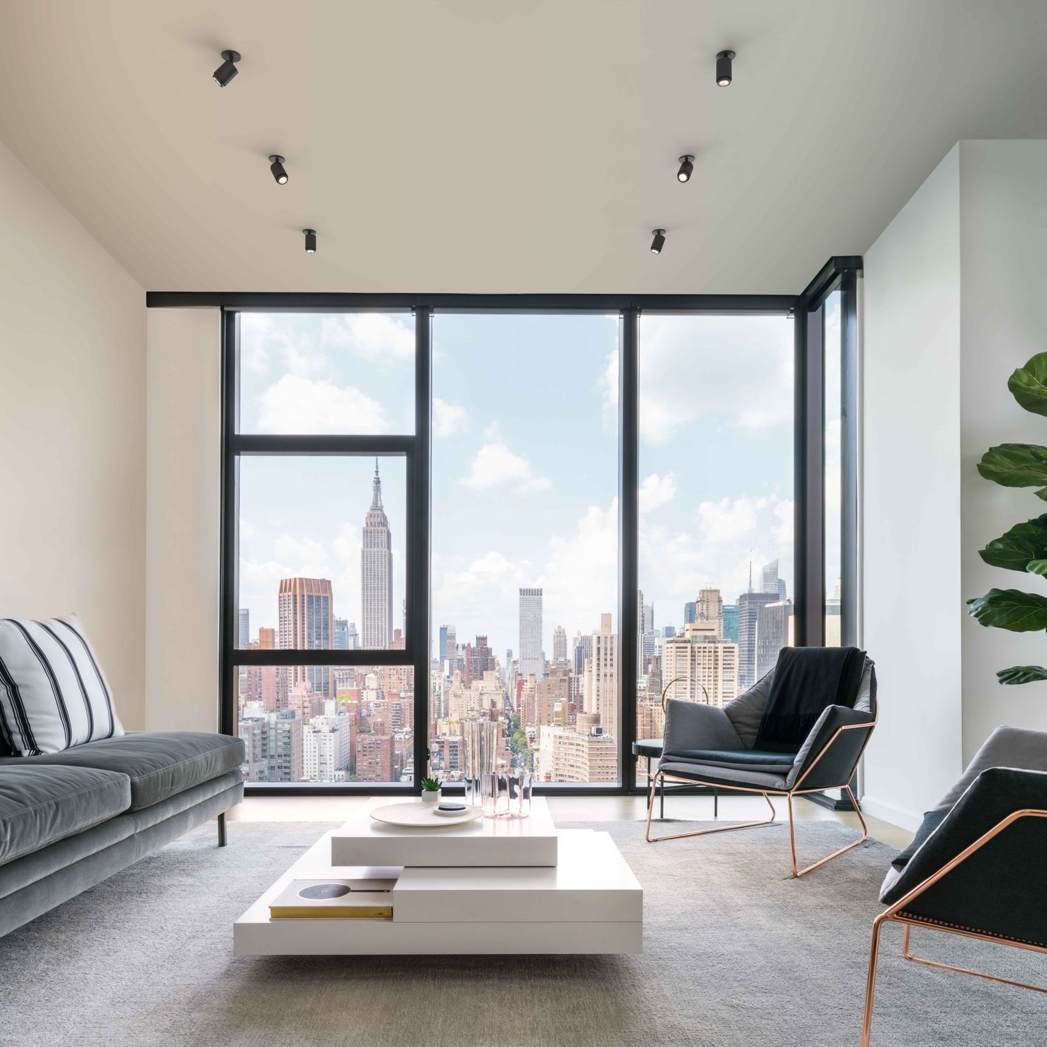 Surface-mounted spotlight - CENTRIQ IN FLEX - PROLICHT - LED / round / IP20