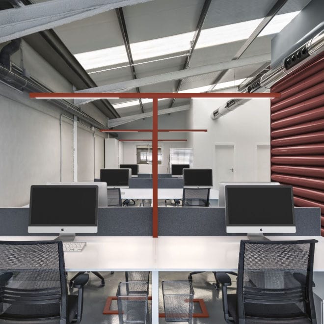 Floor-standing lamp - SLIDER-F DOUBLE - PROLICHT - extruded aluminum ...