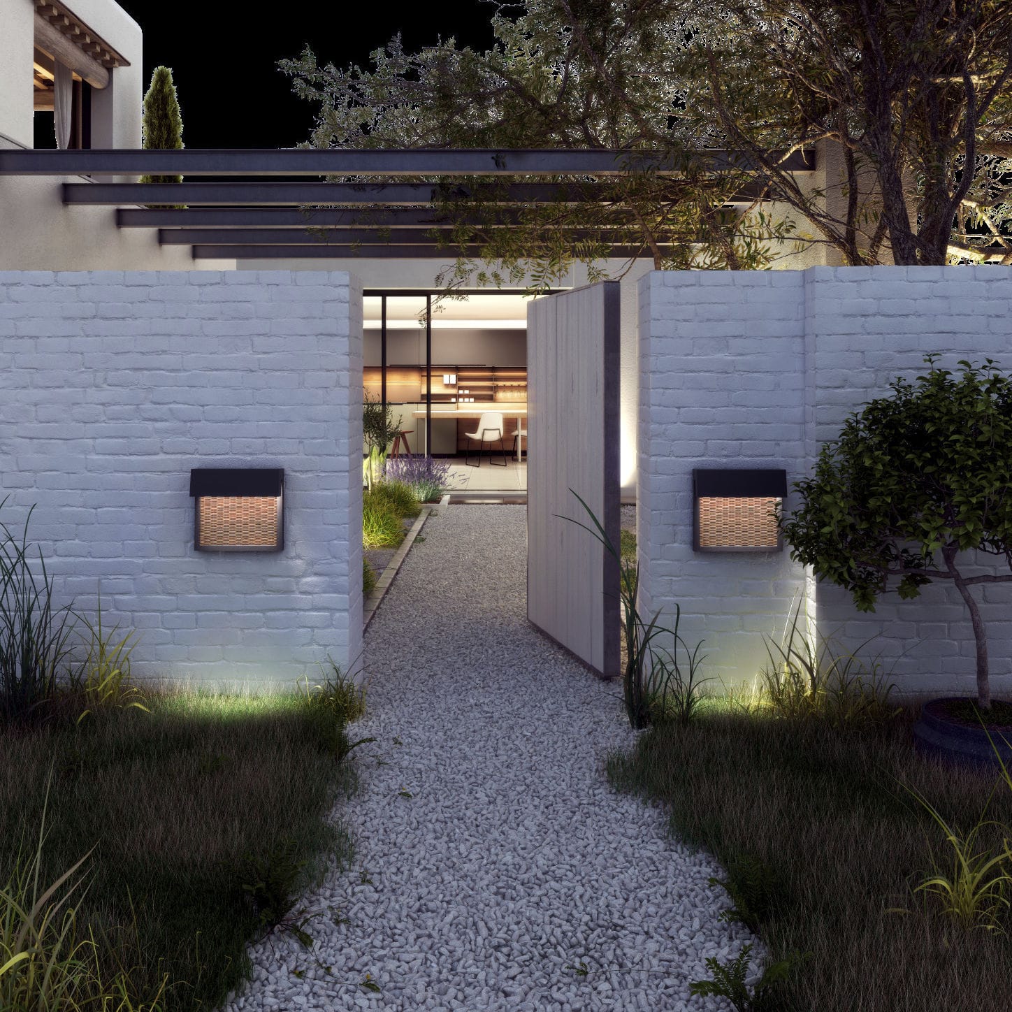 Contemporary wall light - SISAL A/01 - BOVER Barcelona - outdoor ...