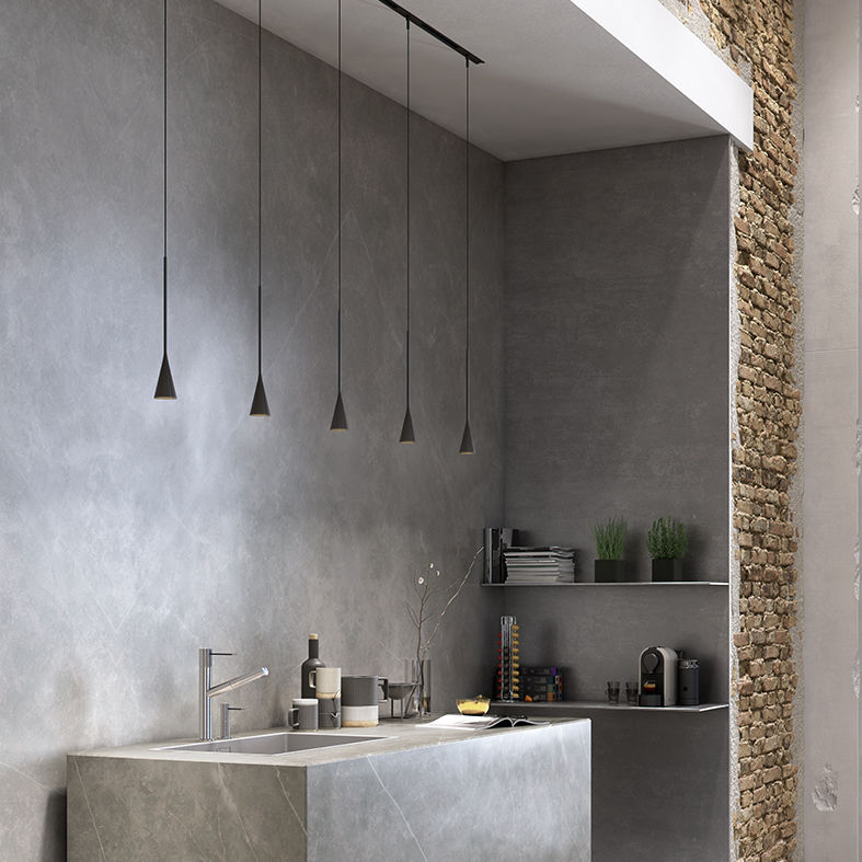 Pendant lamp - SKYBELL PLUS S/1L 48VDC TRACK - BOVER Barcelona ...