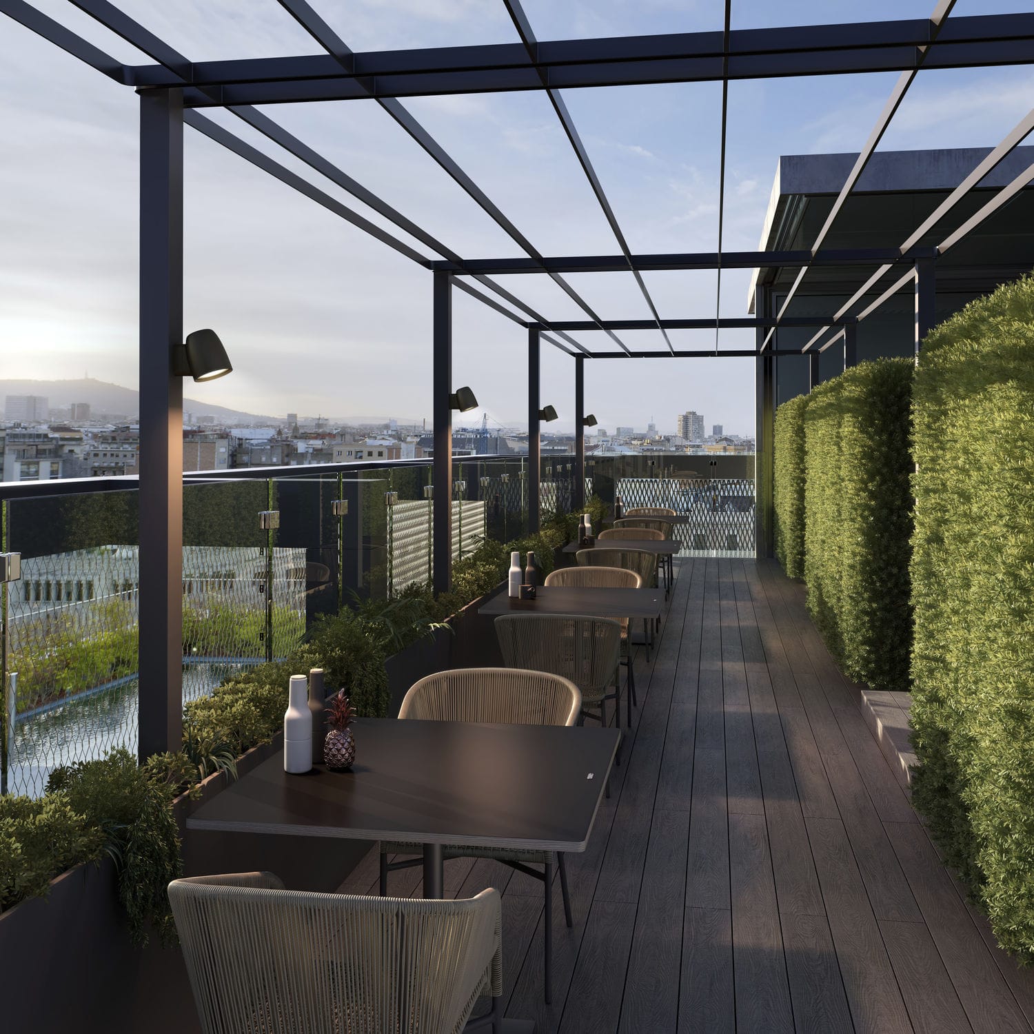 Contemporary wall light - NUT A/01 - BOVER Barcelona - indoor / outdoor ...