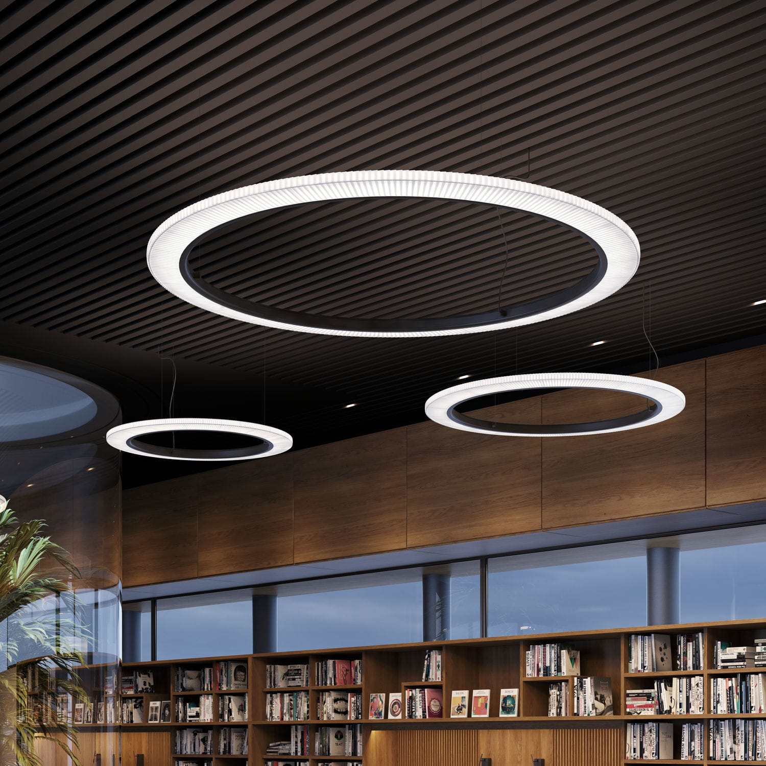 Pendant lamp - RODA S/150 - BOVER Barcelona - aluminum / steel ...