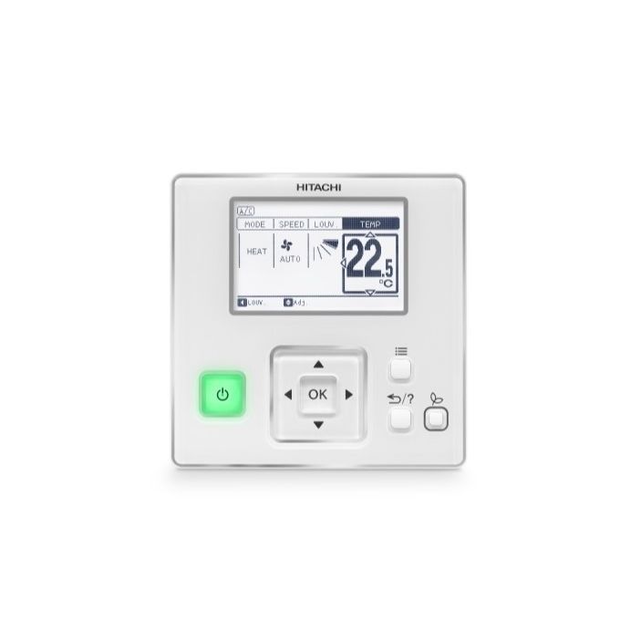 Air conditioning control panel - PC-ARFP1E - HITACHI - wall-mounted ...