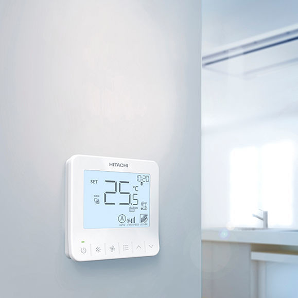 Air conditioning control panel - PC-ARC - HITACHI - wall-mounted ...