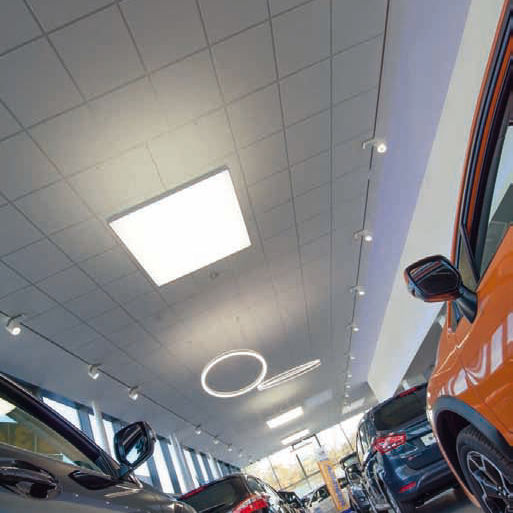 Surface-mounted light fixture - DOMINO2 - planlicht - hanging ...