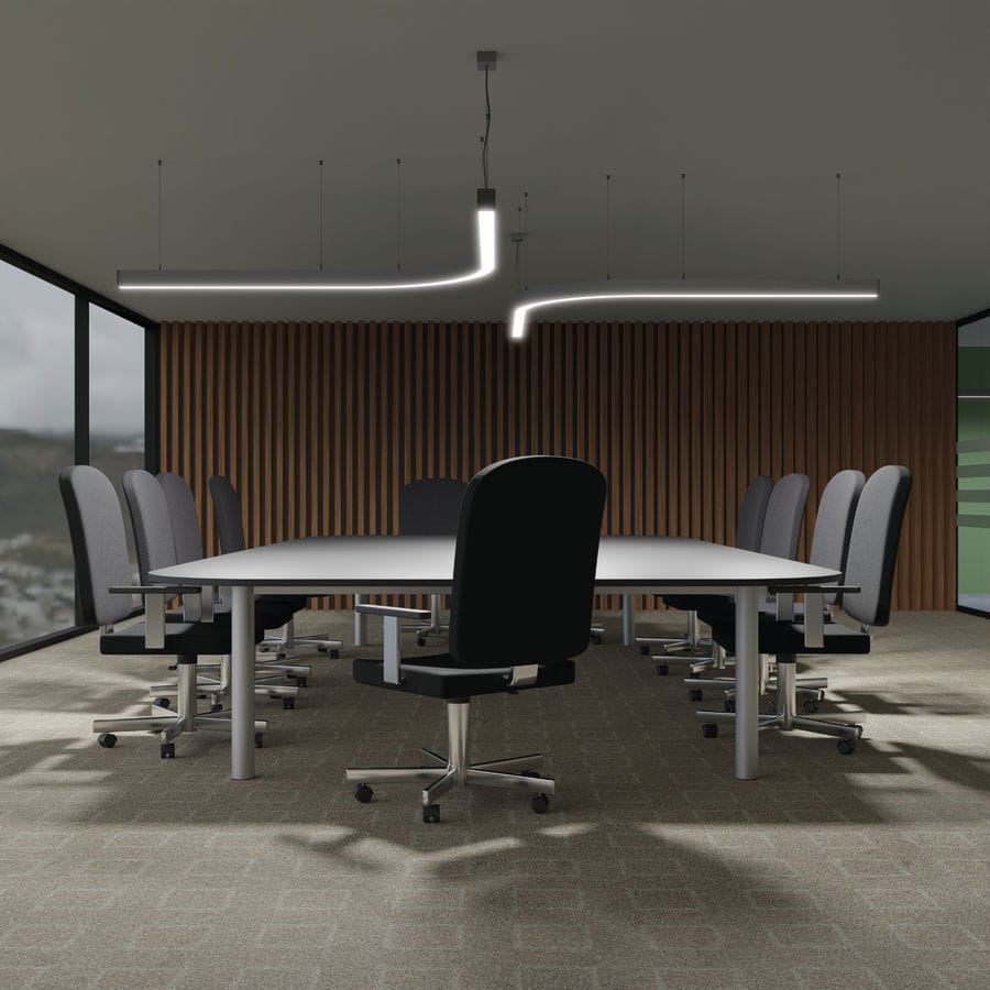 Pendant lamp - SIGMA II - PXF LIGHTING - aluminum / contemporary / corded