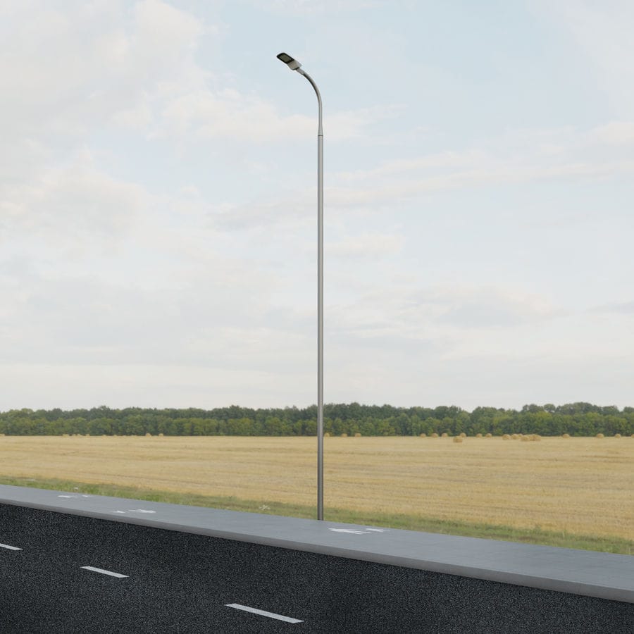 Urban lamp post - VIA - PXF LIGHTING - contemporary / PC / LED