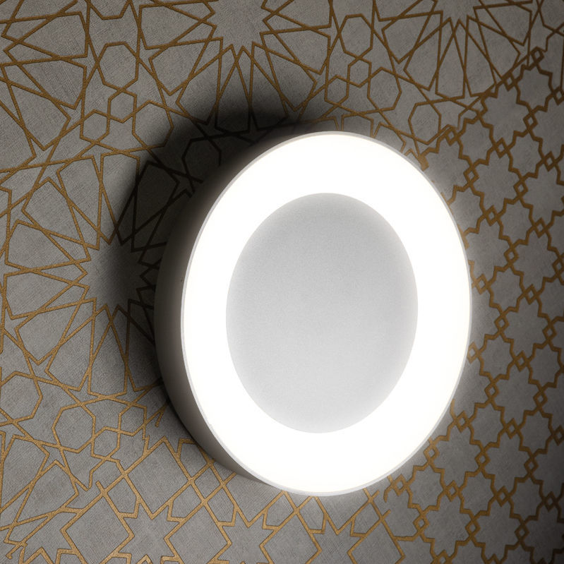 Contemporary wall light - ROSS 330 - Lombardo - indoor / outdoor ...