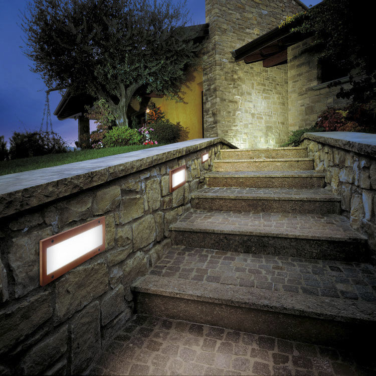 Recessed wall light fixture - STILE 260 - Lombardo - LED / compact ...
