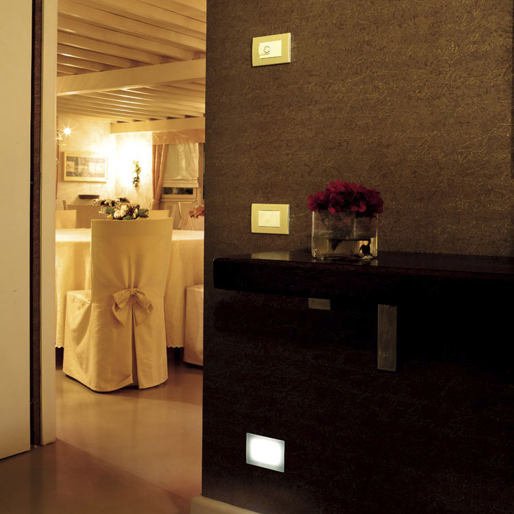 Recessed wall light fixture - STILE NEXT 103 - Lombardo - LED / round ...