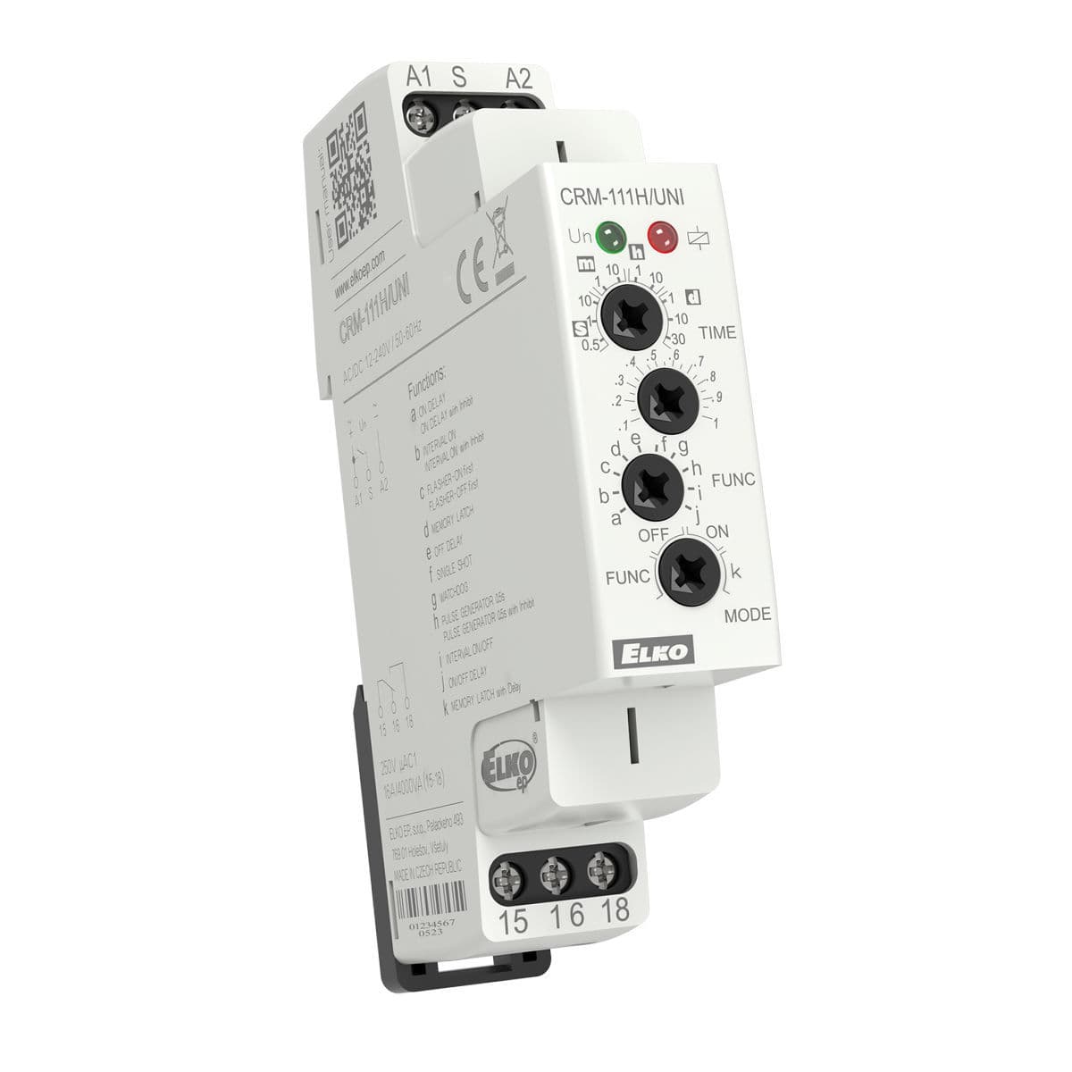 Mechanical time switch - CRM-111H/UNI - ELKO - DIN rail