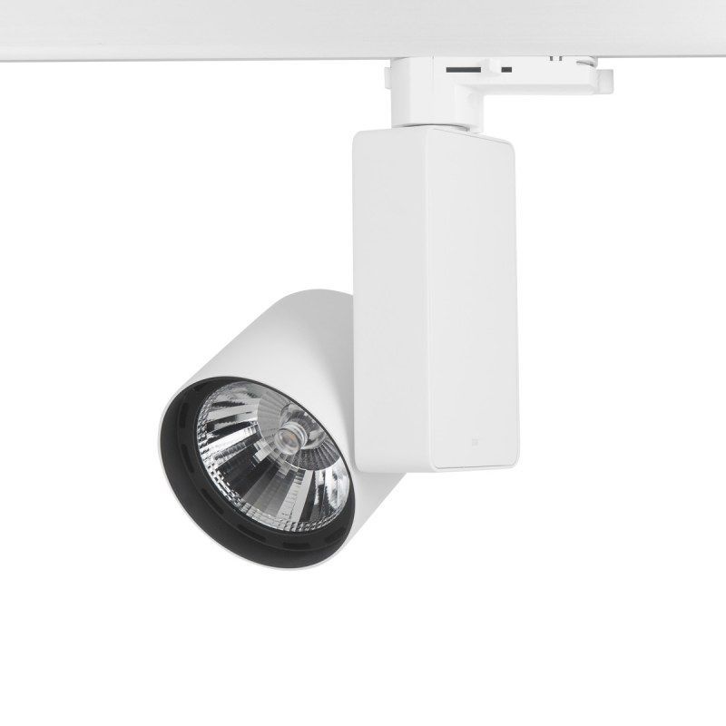 LED track light - EOS B 8° - DGA - round / metal / commercial