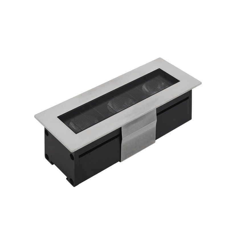 Recessed light fixture - TRIUUM I - DGA - built-in / LED / rectangular