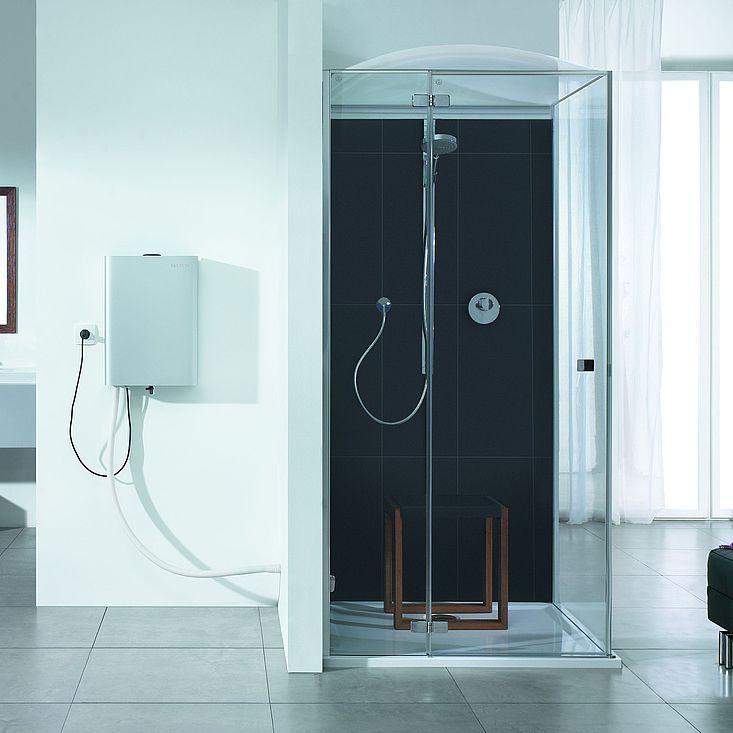 Steam shower cubicle - STEAMSET: 68780 - HOESCH - glass / acrylic ...