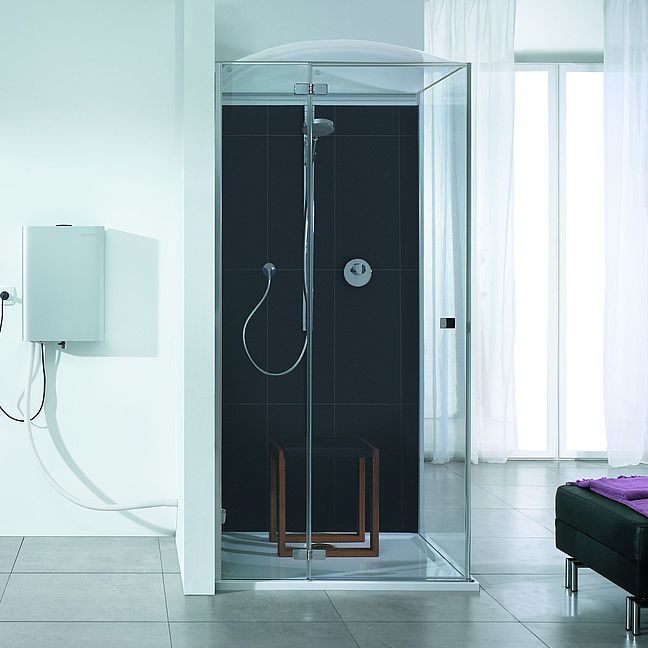 Steam shower cubicle - STEAMSET: 68788 - HOESCH - glass / acrylic ...