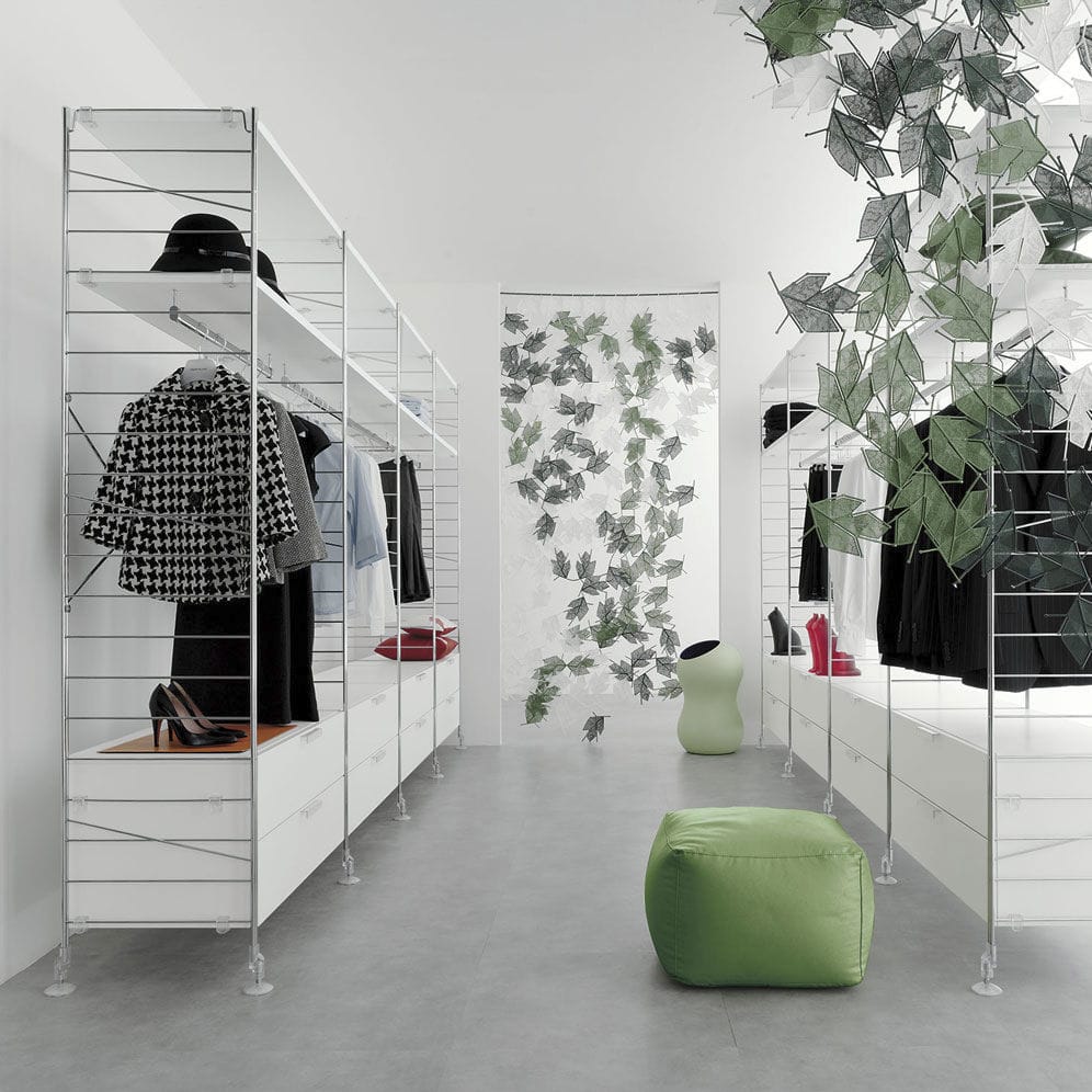 Contemporary walk-in wardrobe - Festival - CASAMANIA HORM - wooden ...