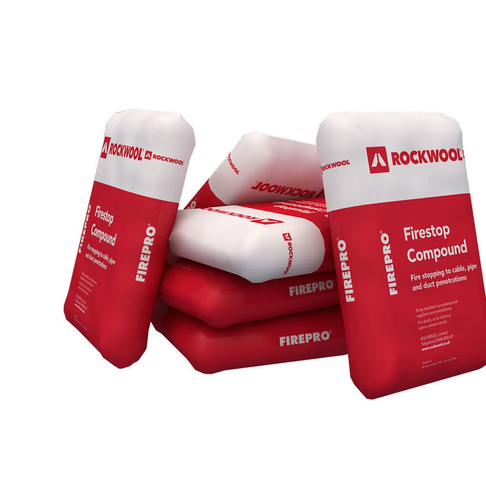 Protective coating - FIRESTOP COMPOUND - ROCKWOOL - insulating / indoor ...