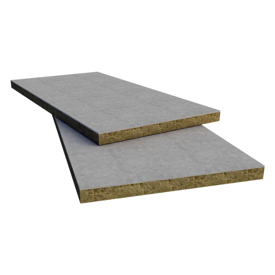 Thermal-acoustic insulation - HARDROCK® UB34 - ROCKWOOL - stone wool ...