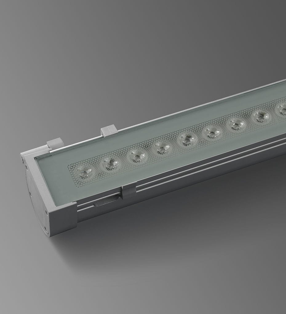 Surface-mounted light fixture - KARIA - EMFA - RGB LED / rectangular / IP65