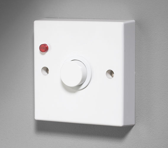 Light switch - KH1 - CP Electronics - push-button / surface-mount / square