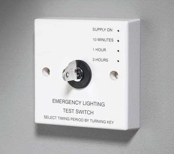Emergency lighting switch - ELT10 - CP Electronics - automatic / key ...