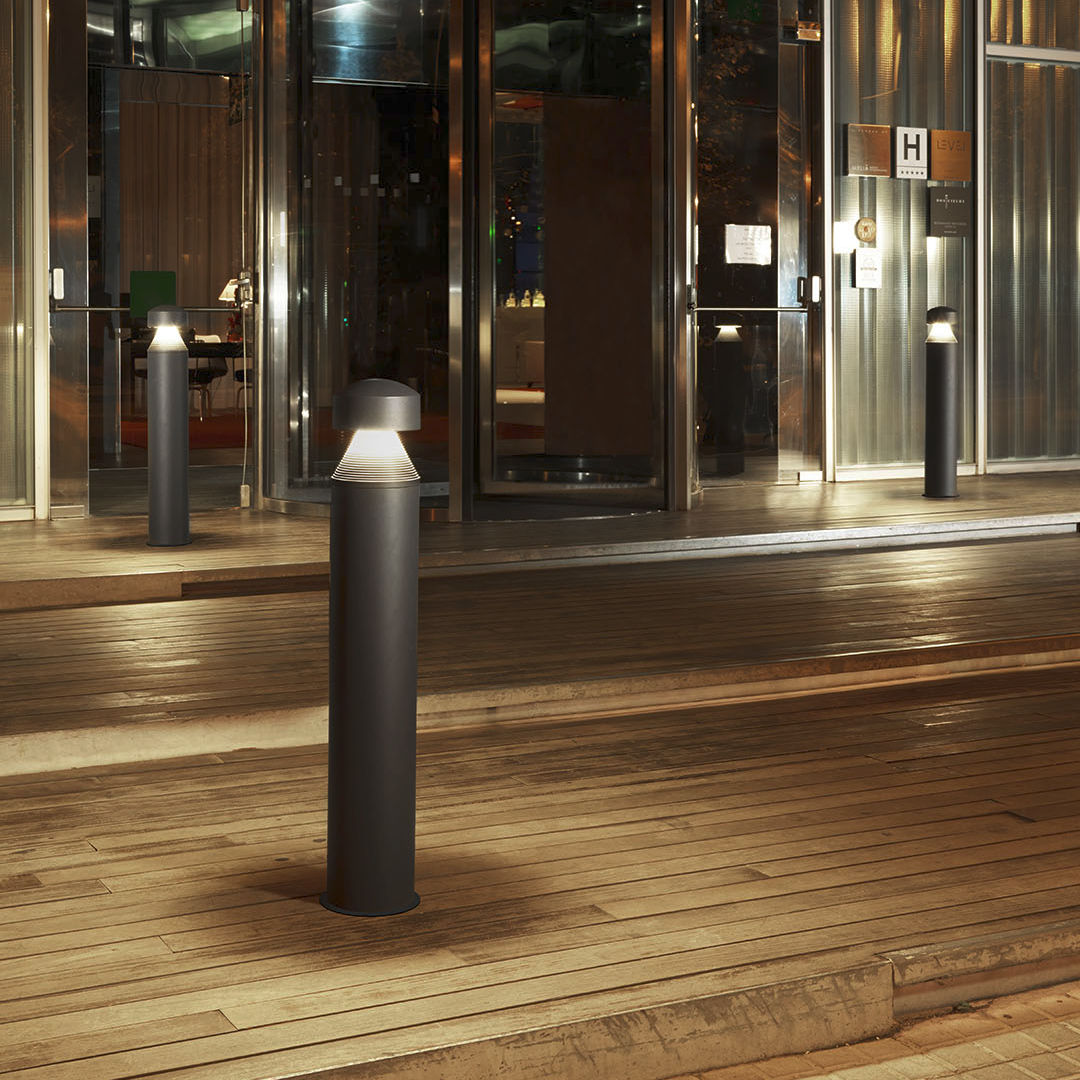 Urban bollard light - CILIN - Leds-C4 - contemporary / aluminum ...