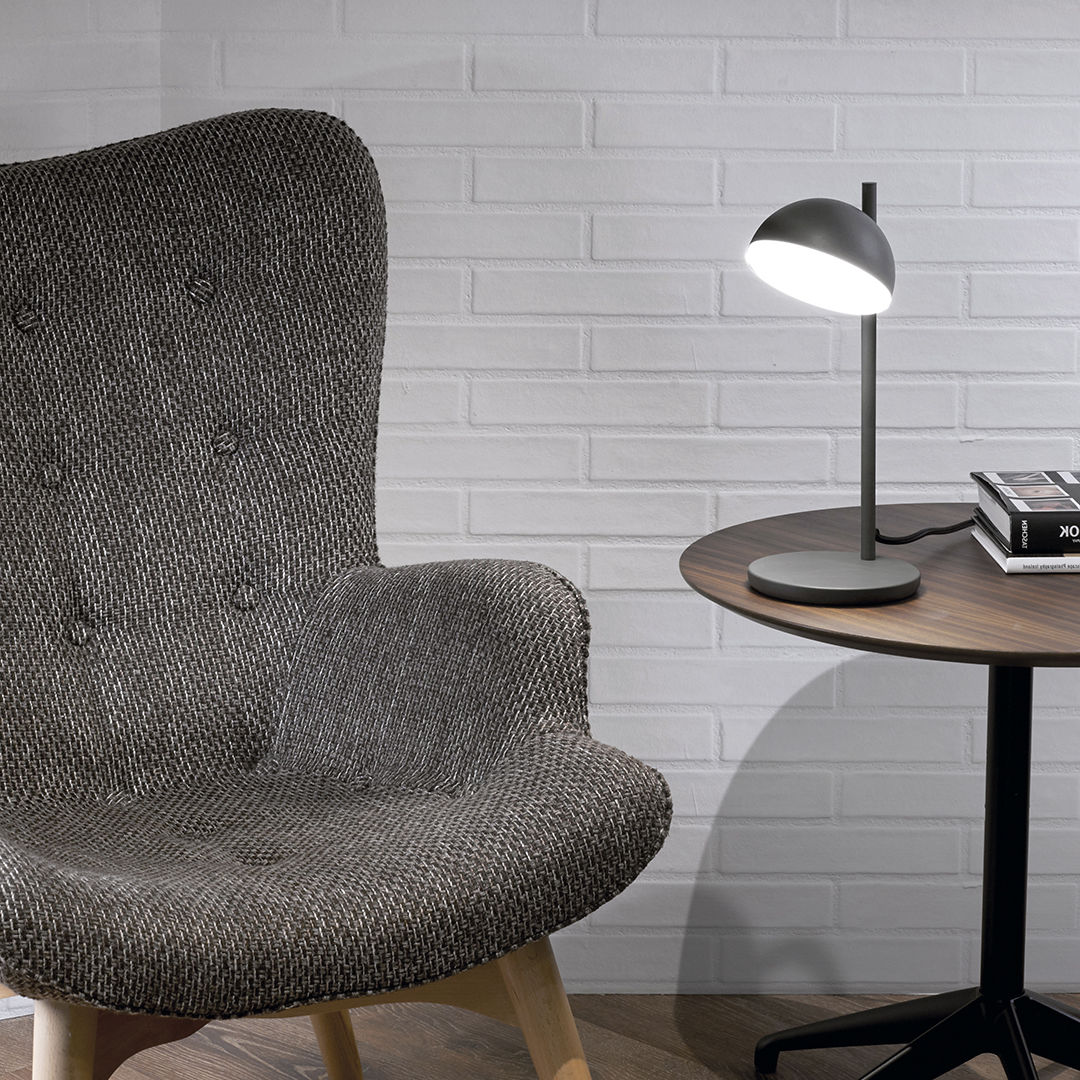 Table lamp - TALK - Leds-C4 - aluminum / steel / glass