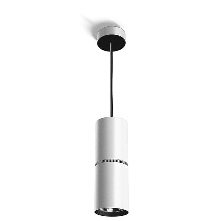 Pendant lamp - BOND TUBE - Leds-C4 - aluminum / contemporary / corded
