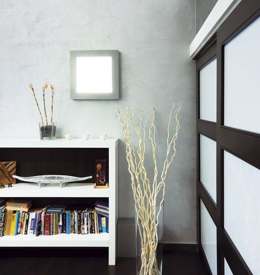 Recessed wall light fixture - MODULUX-A - Sec - LED / square / IP20