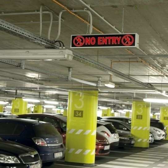 Garage safety signage - SIGNALUX - Sec