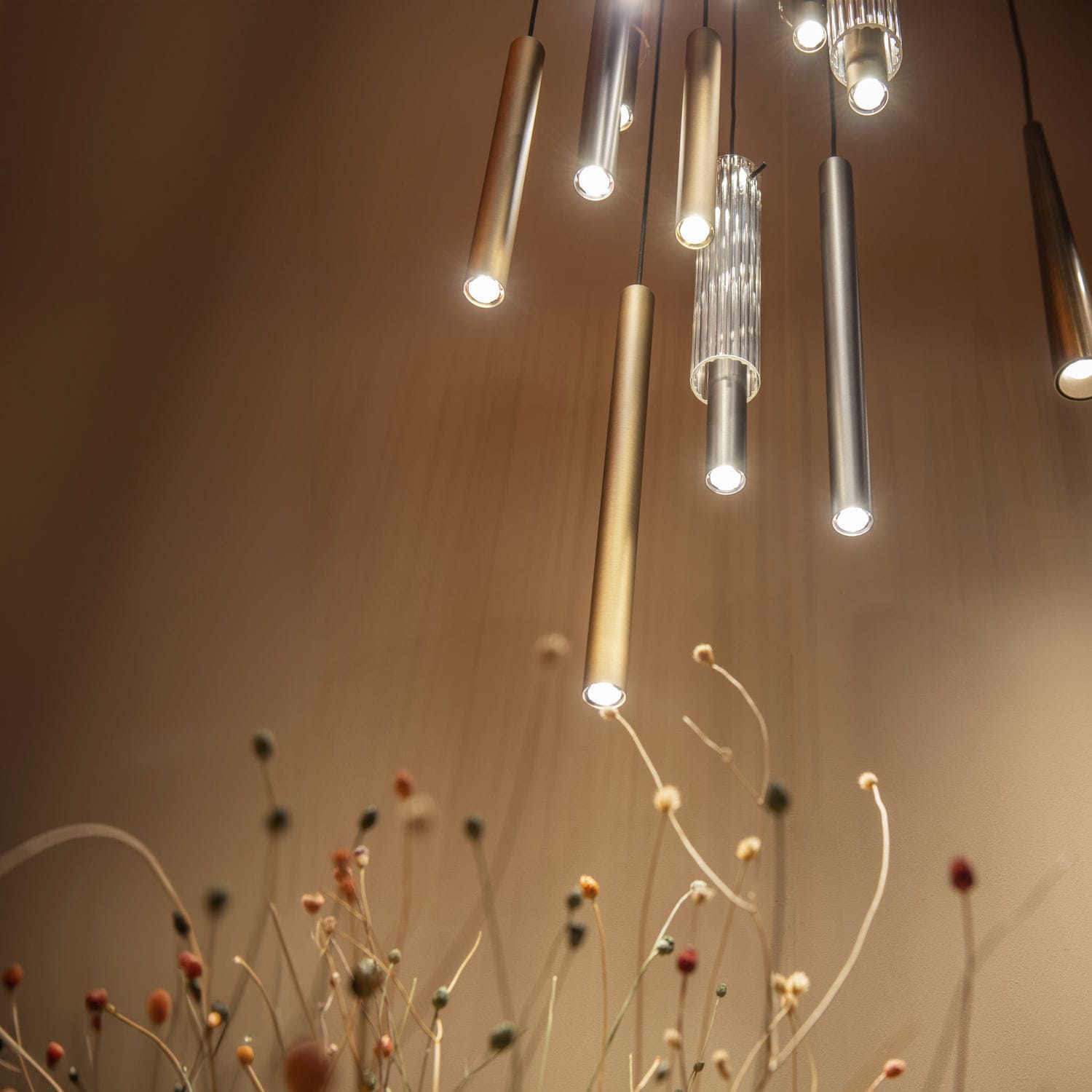 Pendant lamp - Cigaro Glass - 2430.200 - psmlighting - metal ...