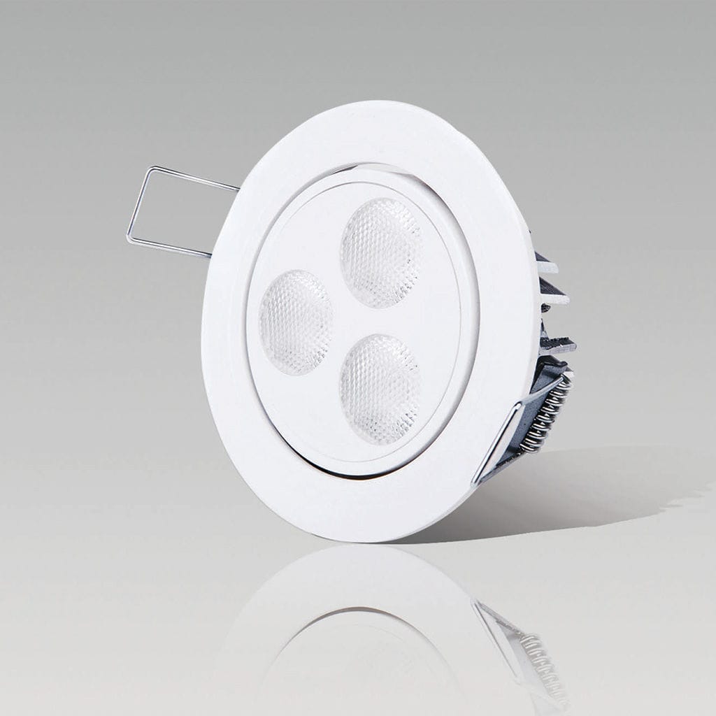 Recessed ceiling spotlight - JAVA - L&S - LED / round / for shop