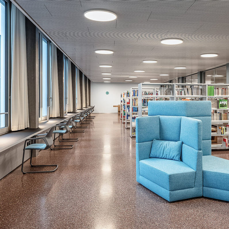 Surface mounted light fixture - TASK - XAL - LED / round / IP40