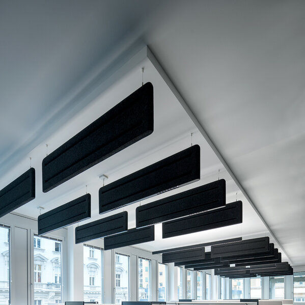 Hanging light fixture - MUSE LIGHT - XAL - LED / rectangular / IP20