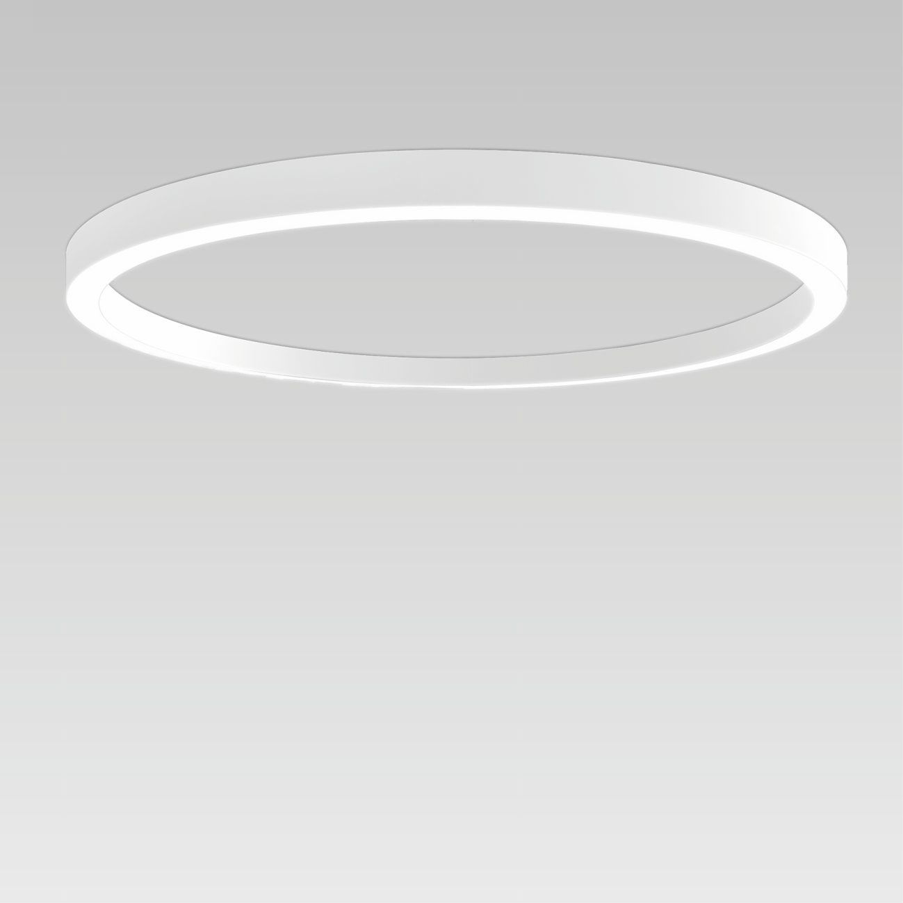 Contemporary ceiling light - MINO 60 - XAL - round / aluminum / PMMA