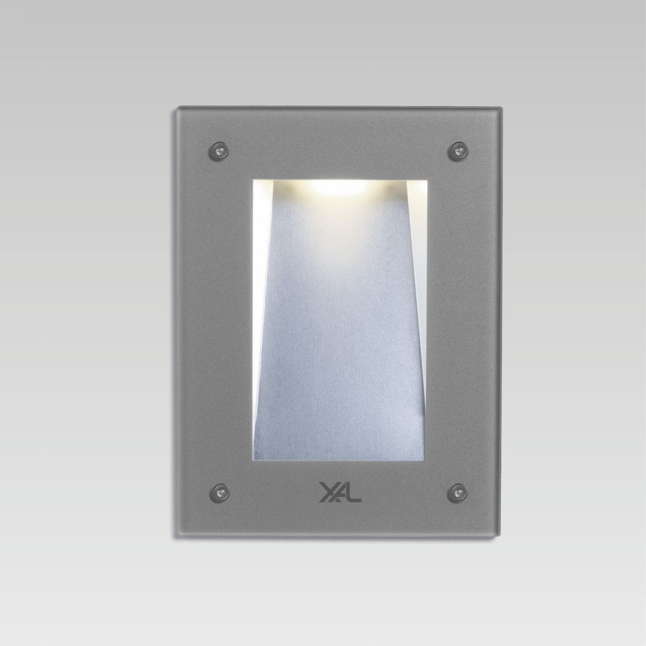 Recessed wall light fixture - STREAMCUT - XAL - LED / rectangular / IP65