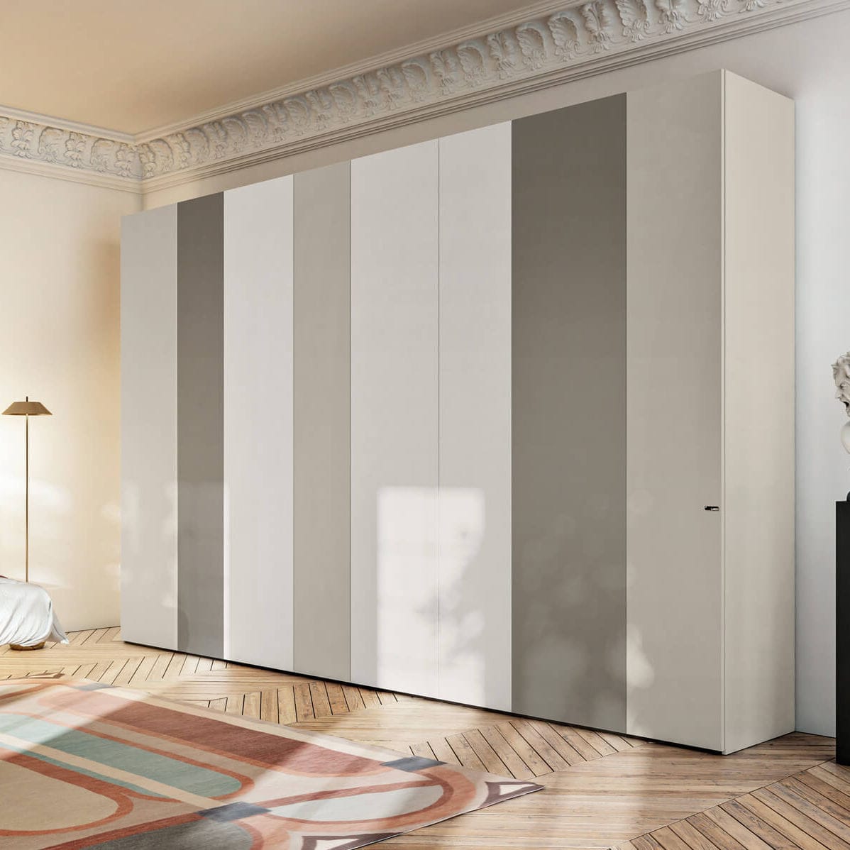 Modular wardrobe - Smart - LAGO - wall-mounted / contemporary ...