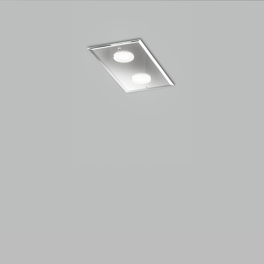 Surface-mounted light fixture - DADO - METAL LUX - LED / rectangular ...