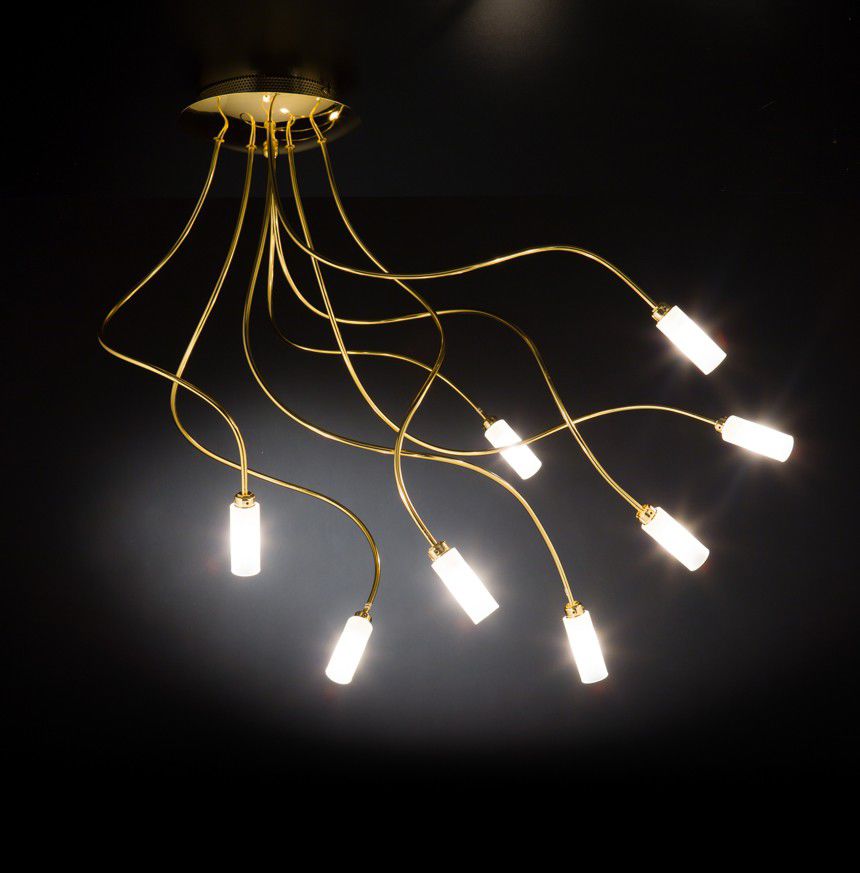 Contemporary ceiling light - FREE SPIRIT - METAL LUX - metal / LED ...