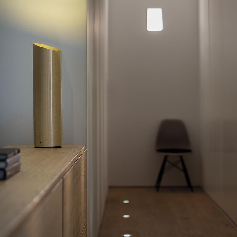 Table lamp - SLICE - Karboxx - carbon fiber / contemporary / corded