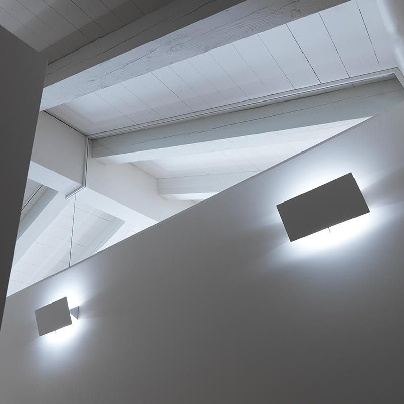 Contemporary wall light - SHADOW - Karboxx - indoor / nickel / painted ...