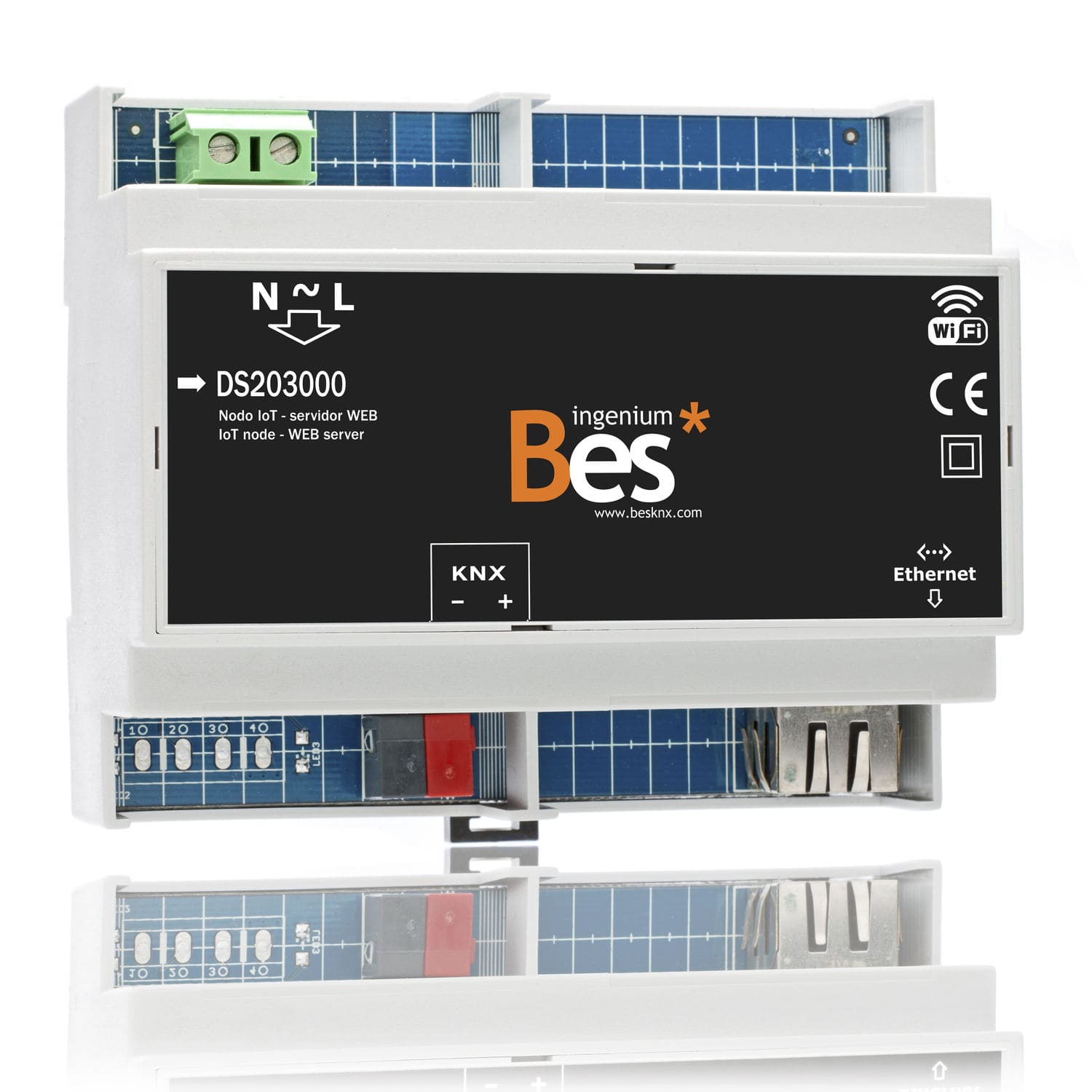 Video surveillance server - ETHBUS-K-IOT - Ingenium - BES KNX - home / KNX