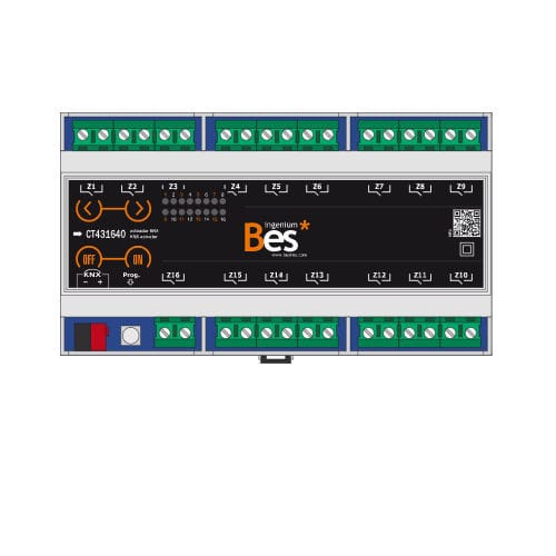 KNX blind actuator - 16S-K - Ingenium - BES KNX - commercial / DIN rail ...