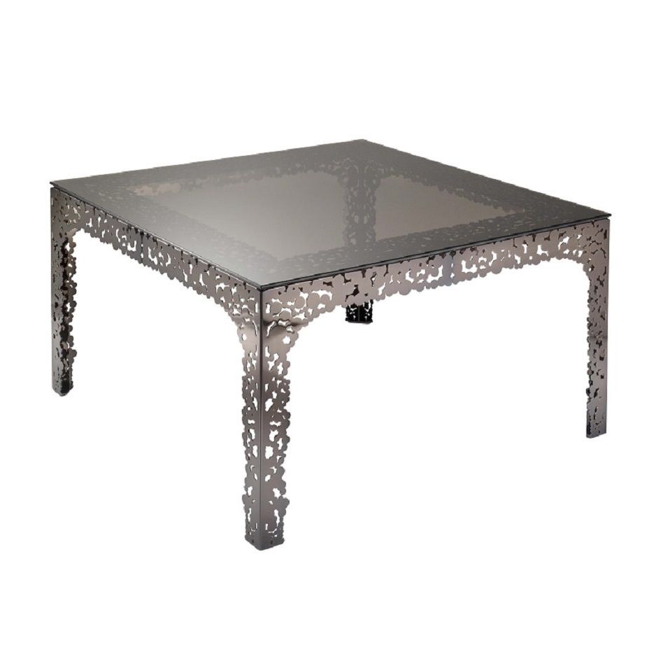 Contemporary table - BUBBLES: 427 - IDL luce1987 - glass / metal ...