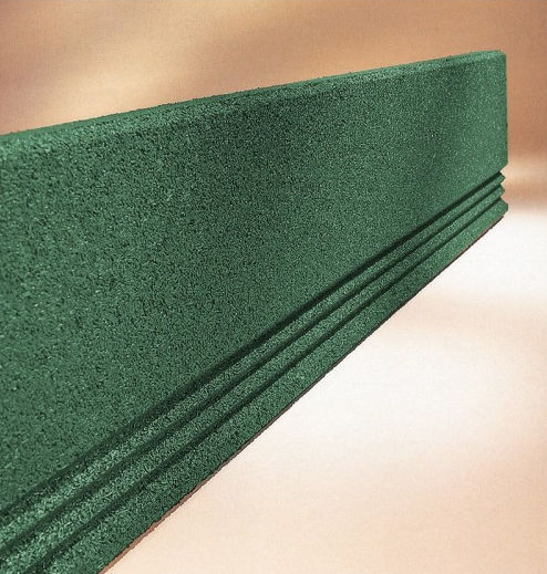 Brown baseboard - 1.810 Series - TLF srl - green / rubber / rectangular